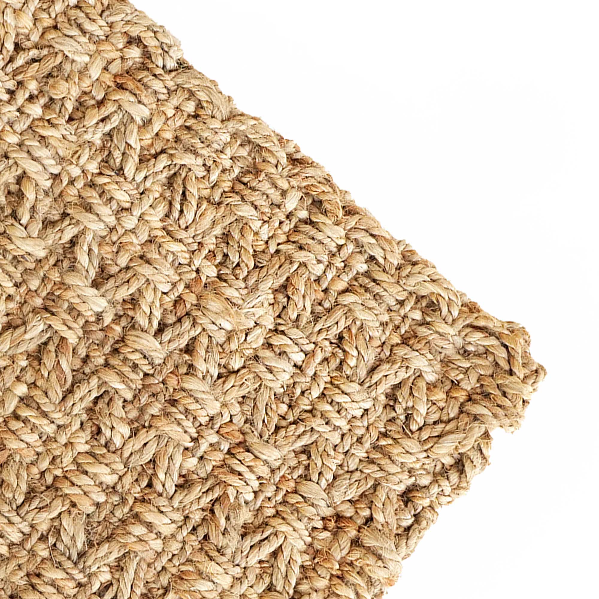 OnlyMat Knotted Luxe Mat - Braided and Knotted Mat - Hand Woven and Or