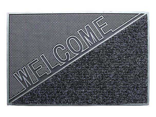 OnlyMat Rubber Pin Welcome Mat with Polypropylene Insert | Welcome ...
