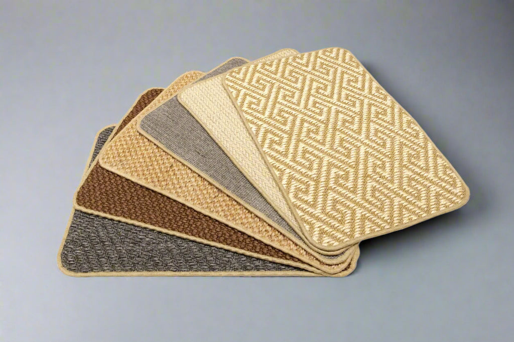 OnlyMat Sisal Assorted Designs Floor Mat Pack